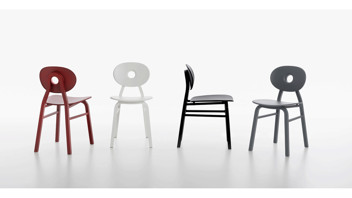 Elipse, chair by Patrick Jouin iD for Zanotta